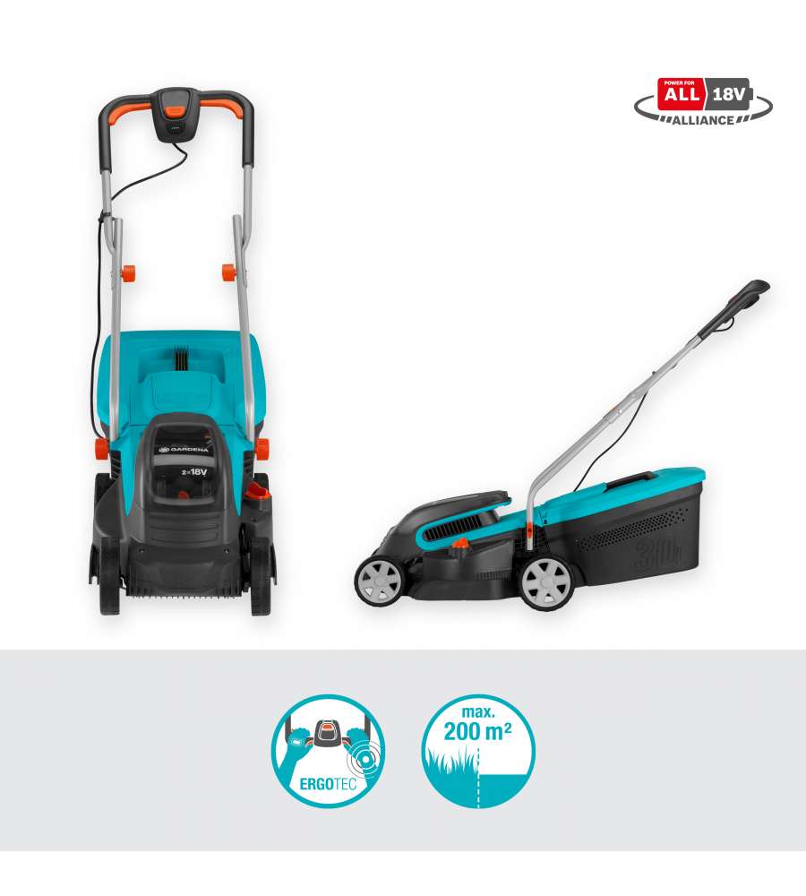 Gardena Rasaerba Powermax 32/36v P4a