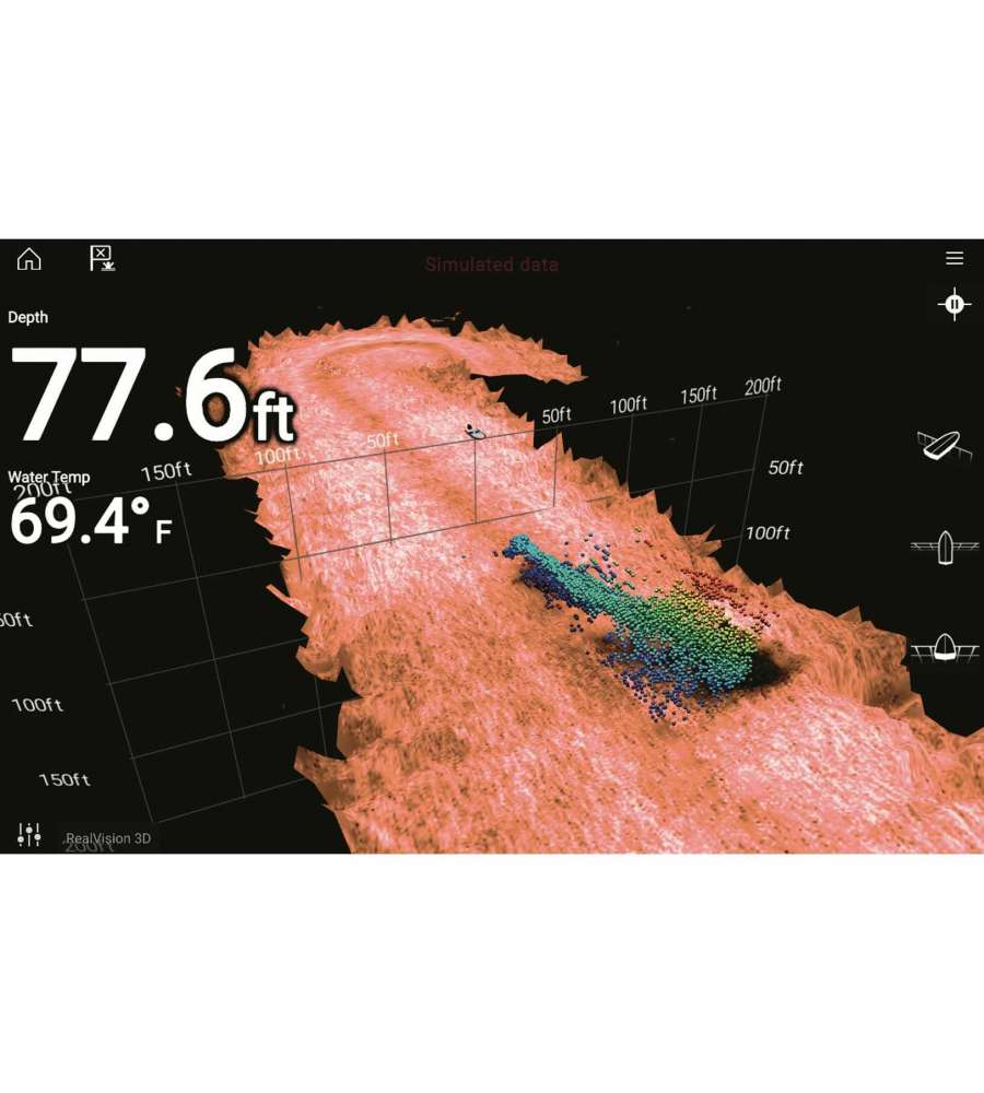 Trsd Pass Raymarine Rv-220 3d-rv Brz